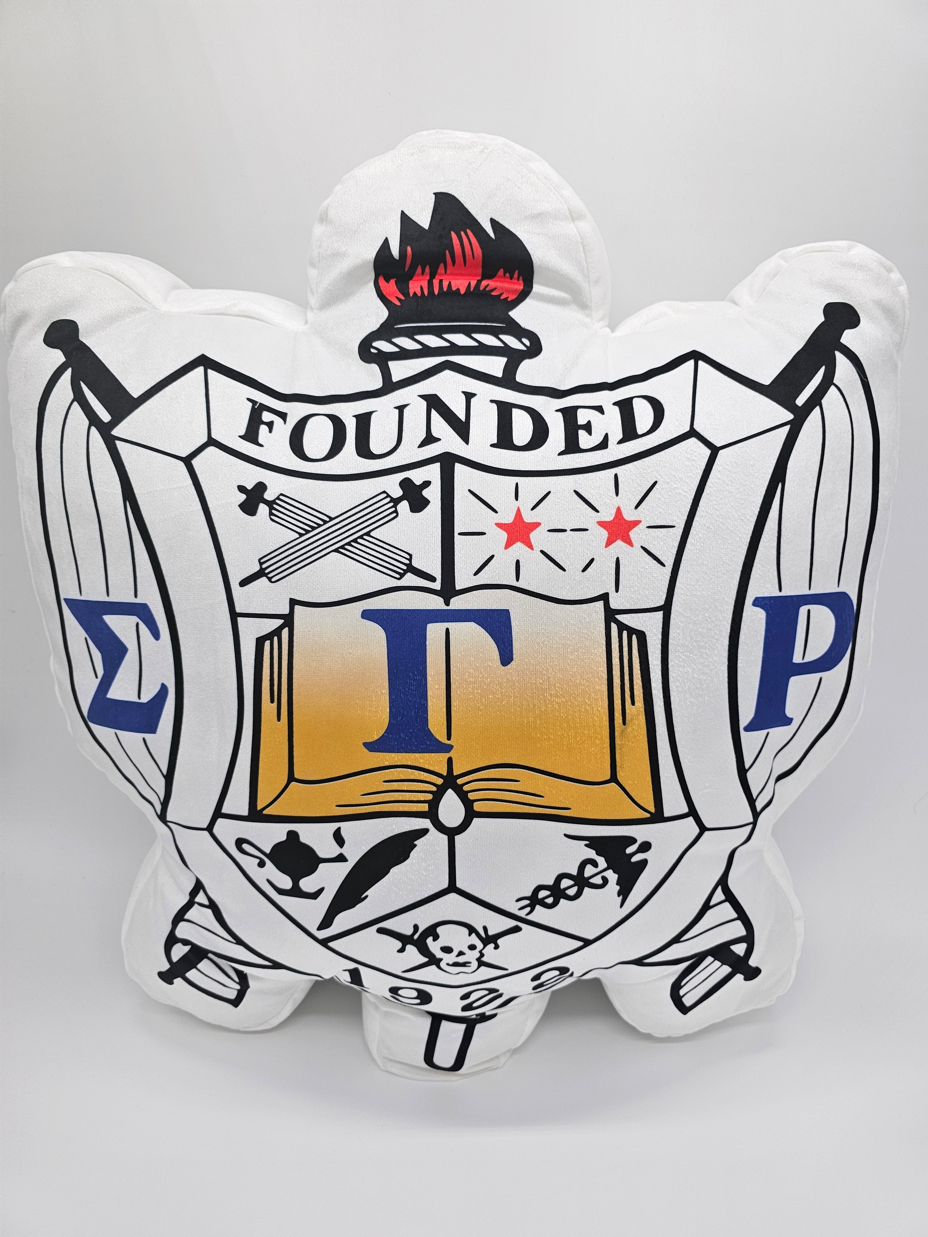 Sigma Gamma Rho Shield Pillow – AcetoTail